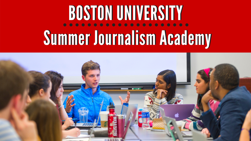 Boston University Summer Journalism Academy - Saint Peter's Prep